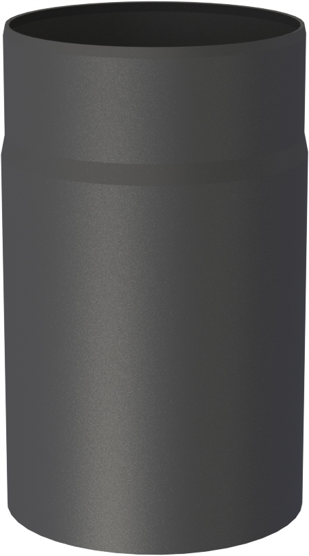 Rura kominkowa czarna DN 180 długość 250 mm - 13458213358 - oficjalne archiwum Allegro