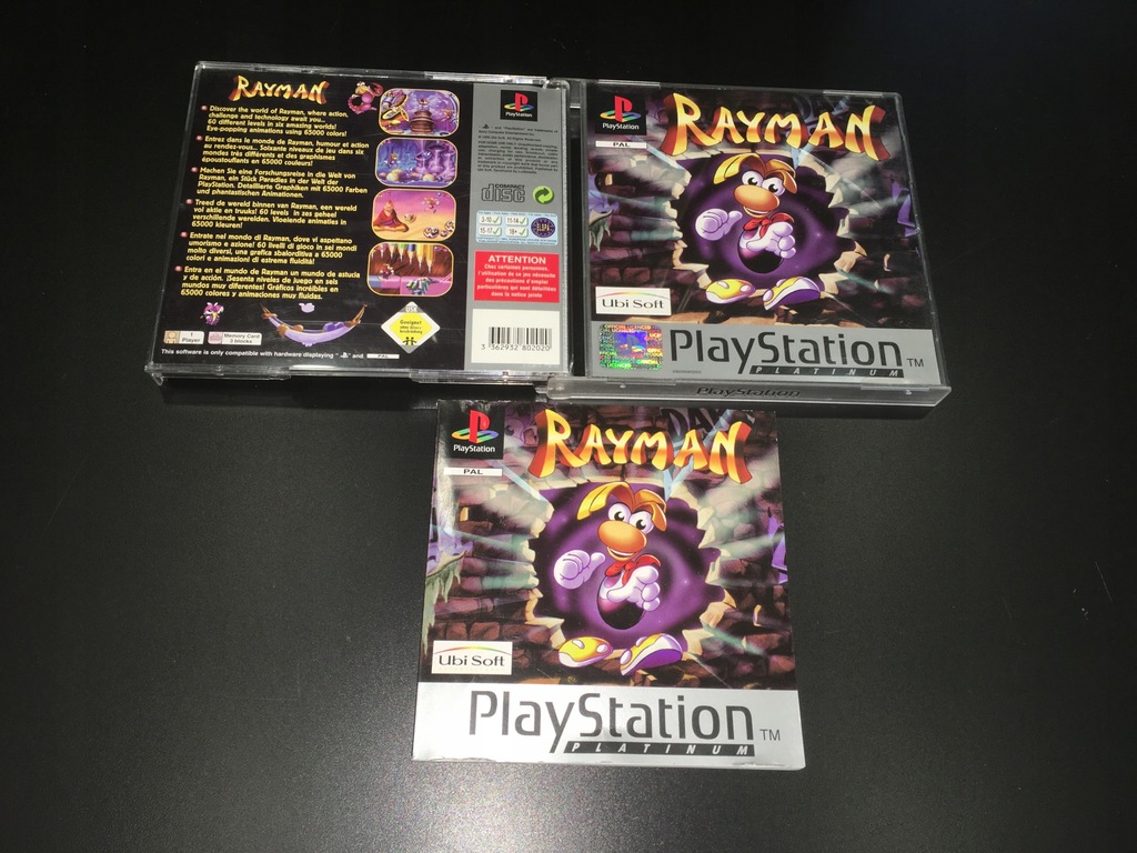 Rayman / PS1 - 8840711154 - oficjalne archiwum Allegro