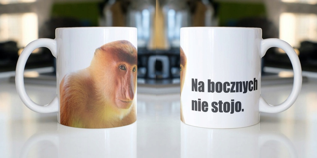 Kubek z memem nosacz Na bocznych nie stojo mem - 13721509331 ...