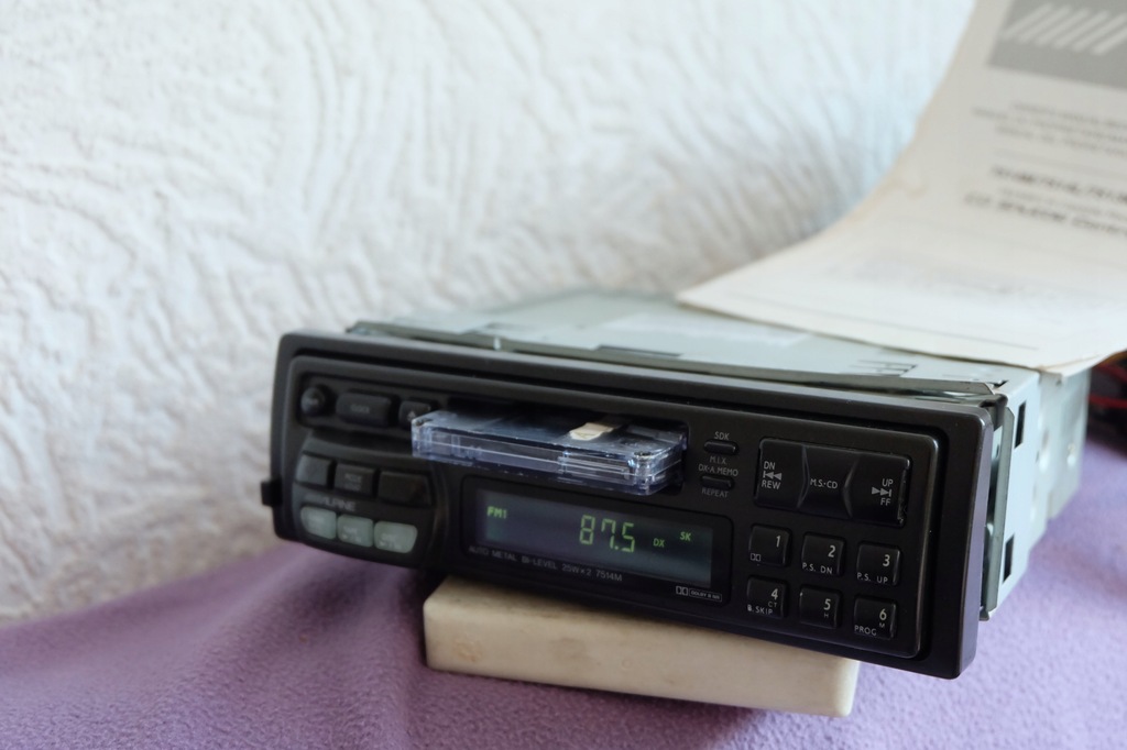 ALPINE-7513M-USZKODZONY-JAPAN - 12759125246 - oficjalne archiwum Allegro