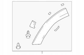 ORYGINALNA NAKŁADKA BŁOTNIKA LEWEGO TYL MAZDA CX30 - 14363228560 ...