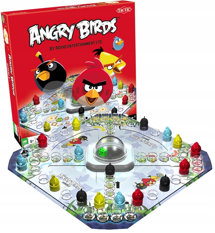 Tactic, gra planszowa Angry Birds Kimble chińczyk - 12002375523 - oficjalne archiwum Allegro