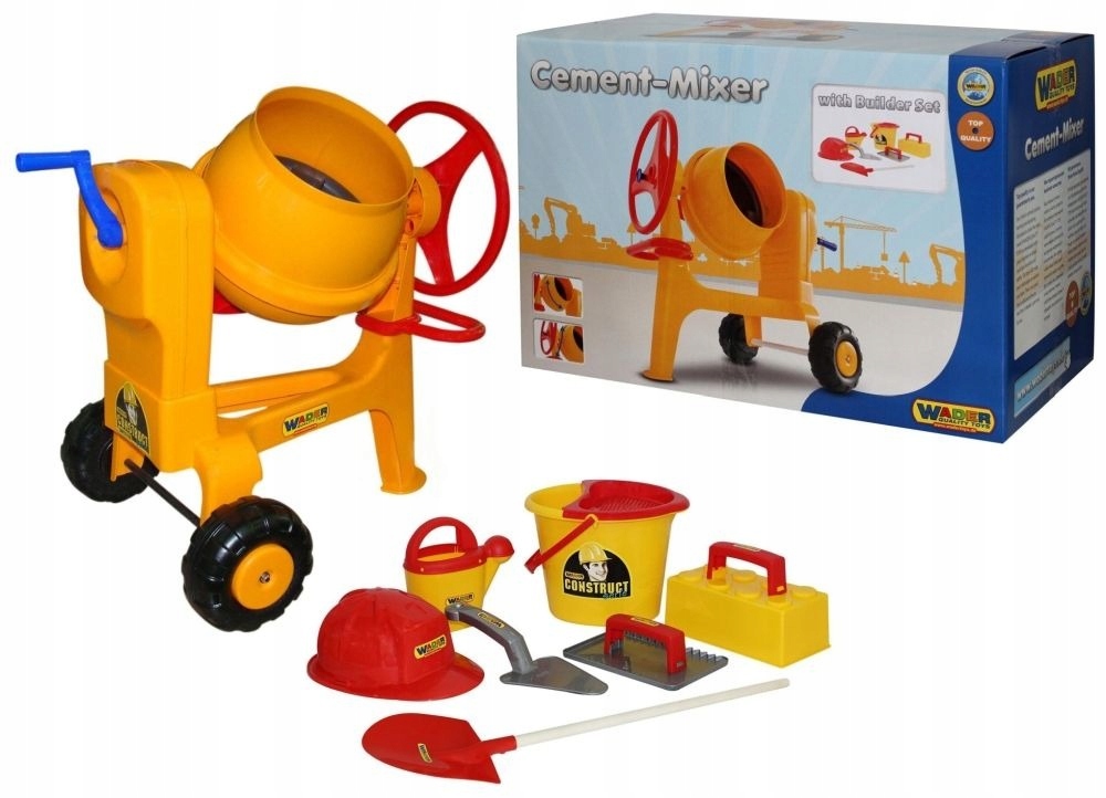WADER Ogromna BETONIARKA OGRODOWA ZESTAW MURARZA - 7438794137 ... WADER Ogromna BETONIARKA OGRODOWA ZESTAW MURARZA - 7438794137 ...