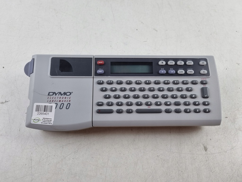 Dymo Electronic Label Maker 5000 (2265401) - 17478420681 - oficjalne ...