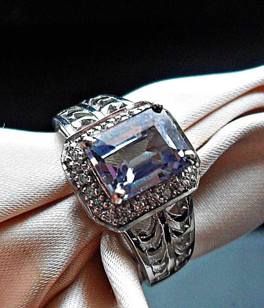 DUZY ALEKSANDRYT 7CT ROSJA POCZ XX.ZMIANA BARWY - 14455175943 ...