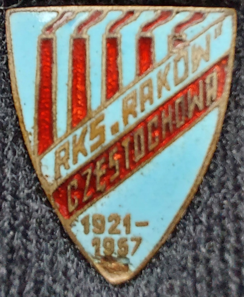 Raków Częstochowa 1921-1957. wys 19mm- śruba (Ś4) - 13198529244 - oficjalne archiwum Allegro