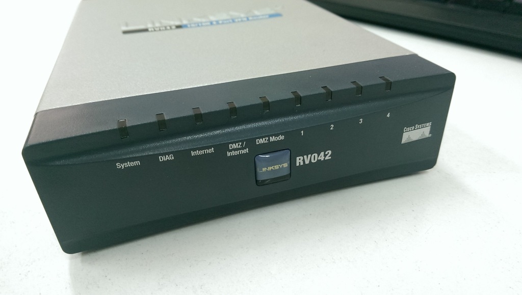 Linksys / Cisco RV042 v1.2 4-Port VPN DUAL WAN - 8310604979 - oficjalne ...