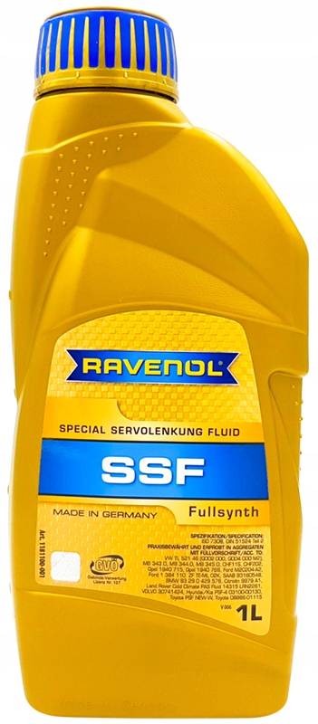 RAVENOL SSF FLUID OLEJ HYDRAULICZNY 1L - 11144208261 - oficjalne ...