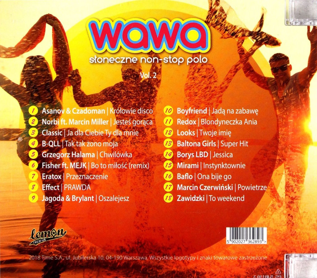 RADIO WAWA - NON STOP POLO VOL. 2 [CD] - 11004226566 - oficjalne ...
