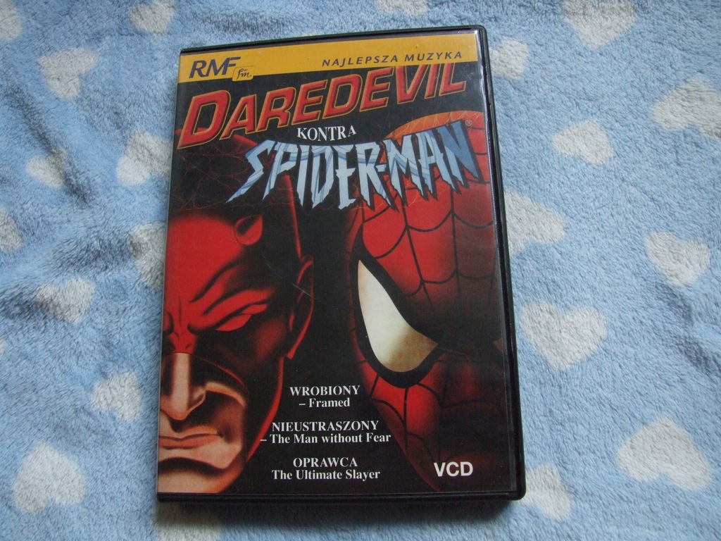 DAREDEVIL KONTRA SPIDER-MAN PL VCD BOX / ANIMOWANY - 13657491186 ...