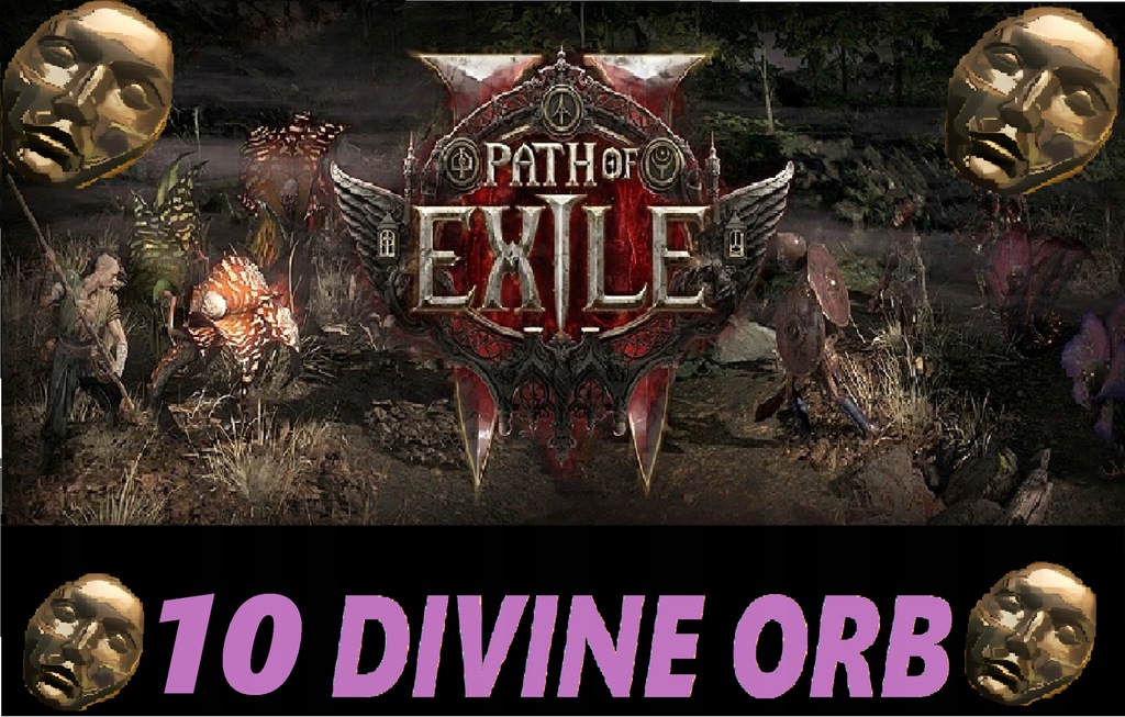x10 DIVINE ORB Path of Exile 2: Standard PC NOWA LIGA POE2 ...