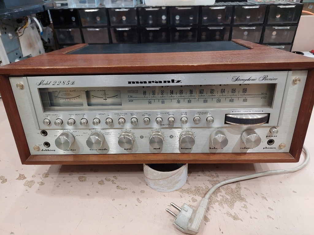 Amplituner Marantz 2285 B brązowa obudowa - 13955703501 - oficjalne archiwum Allegro