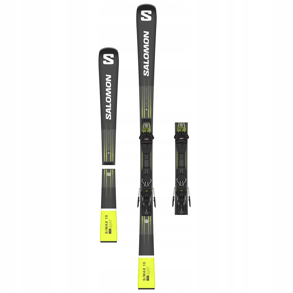 Narty SALOMON S/Max 10 + M 11 GW 2023 160 - 12820007823 - oficjalne archiwum Allegro