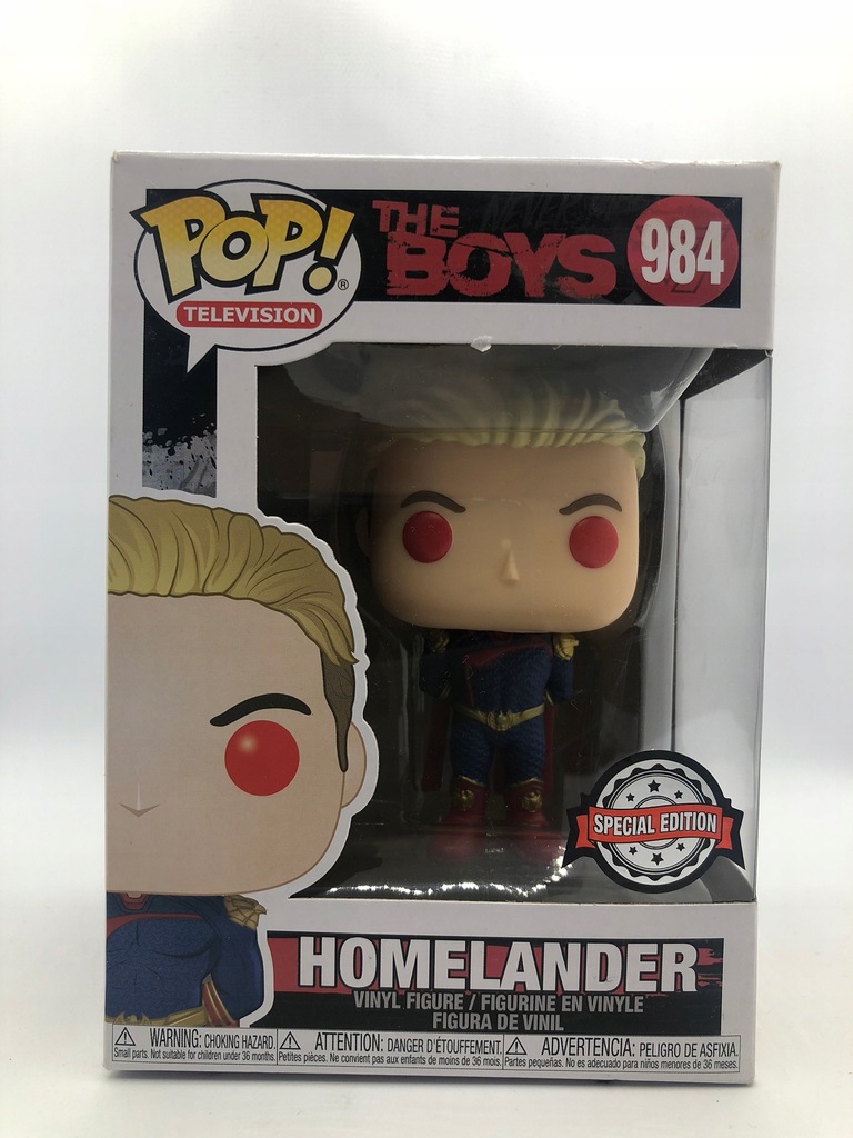 Funko POP the Boys 984 Homelander #2 - 12811723014 - oficjalne archiwum ...