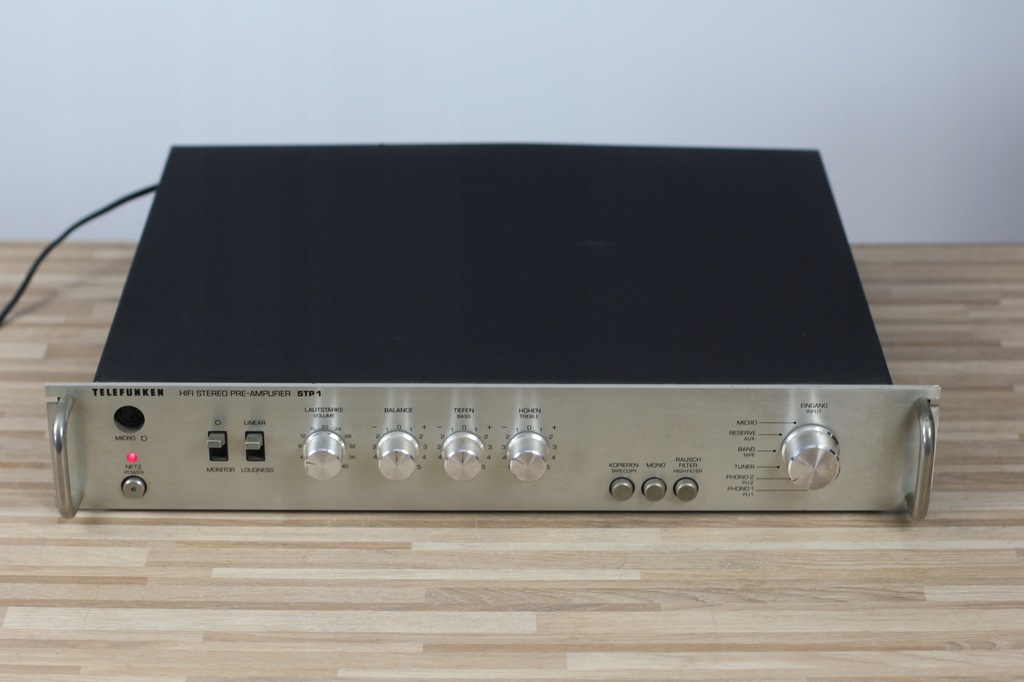 Telefunken STP-1 przedwzmacniacz , opis - 15759092371 - oficjalne archiwum Allegro