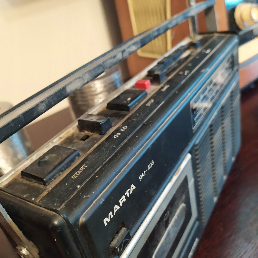 Radiomagnetofon Unitra Eltra Marta RM 405 PRL - 12596923681 - oficjalne ...