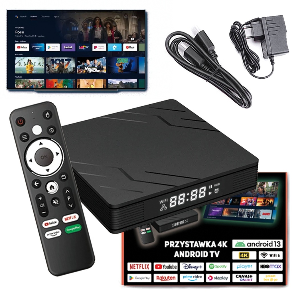 Odtwarzacz multimedialny IPTV XMaster XM-TVBOX-4K 16 GB - 15810474700 ...