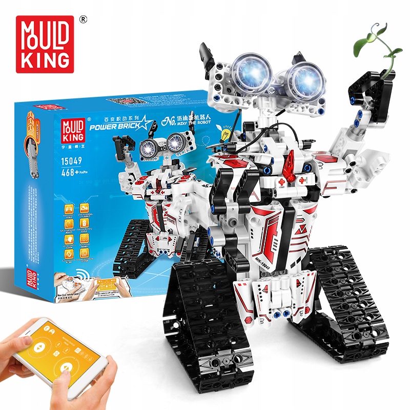 Mould King Robot Assembly Zestaw Ideas Wall E fit - 12124155338 ...