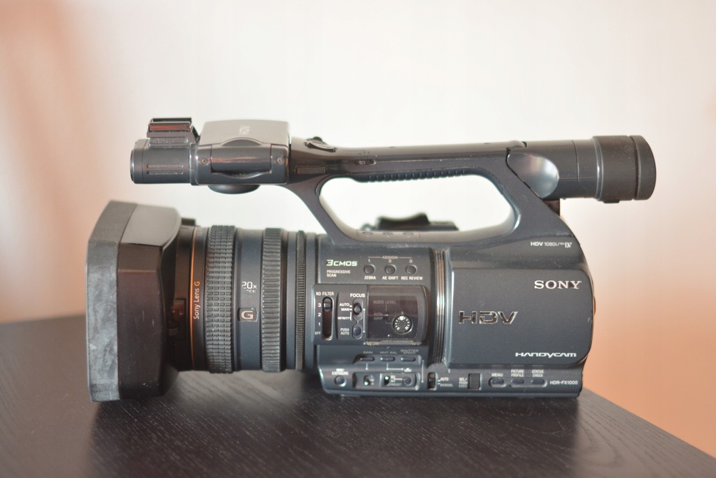 Kamera Sony HDR-FX1000E - 12556728130 - oficjalne archiwum Allegro