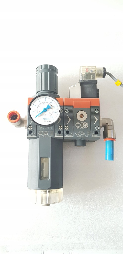 Metal Work 562_B24 filtr + elektrozawór 562 NrA667 - 7617402795 ...