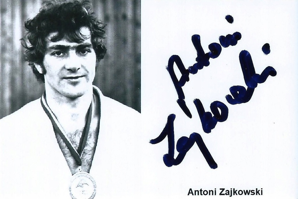 ANTONI ZAJKOWSKI - oryginalny autograf - 12037117065 - oficjalne ...