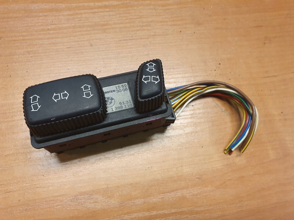 BMW E39 E39 Przełącznik Regulacji Fotela 1388110 - 12623556310 ...