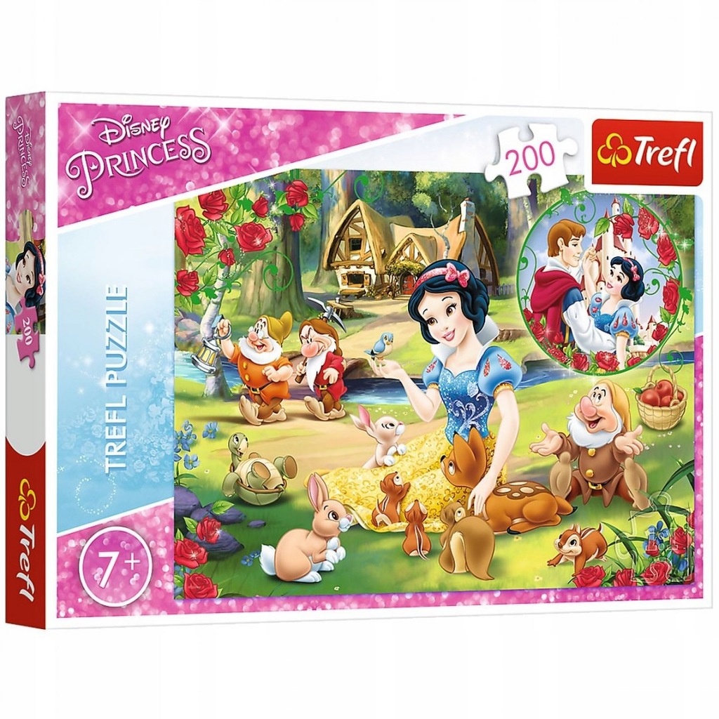 Puzzle Królewna Śnieżka Disney 200 el. 13204 Trefl - 11901160241 ...