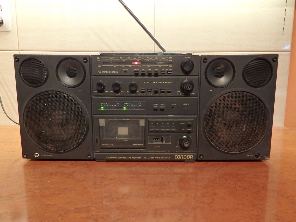 Radiomagnetofon CONDOR RM 820S UNITRA - 15100905262 - oficjalne ...