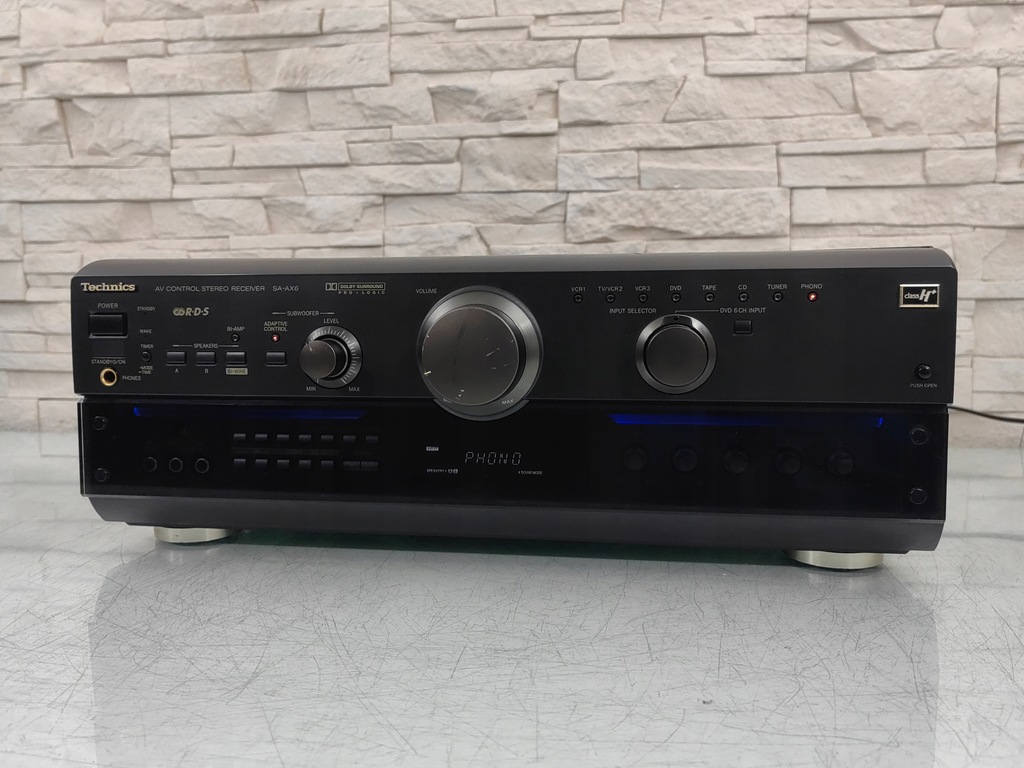 TECHNICS SA-AX6 Wysokiej klasy amplituner 6,1 - 13325308713 - oficjalne ...