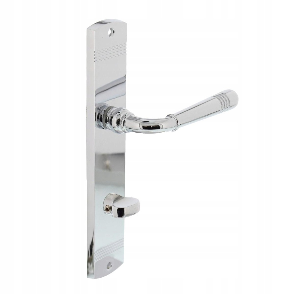 Klamka drzwiowa z szyldem WC CHROM Emily - 13781265040 - oficjalne ...