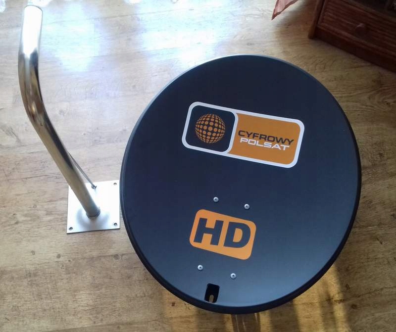 Antena CYFROWY POLSAT Konwerter Uchwyt Kabel 25m - 7951114924 - oficjalne archiwum Allegro