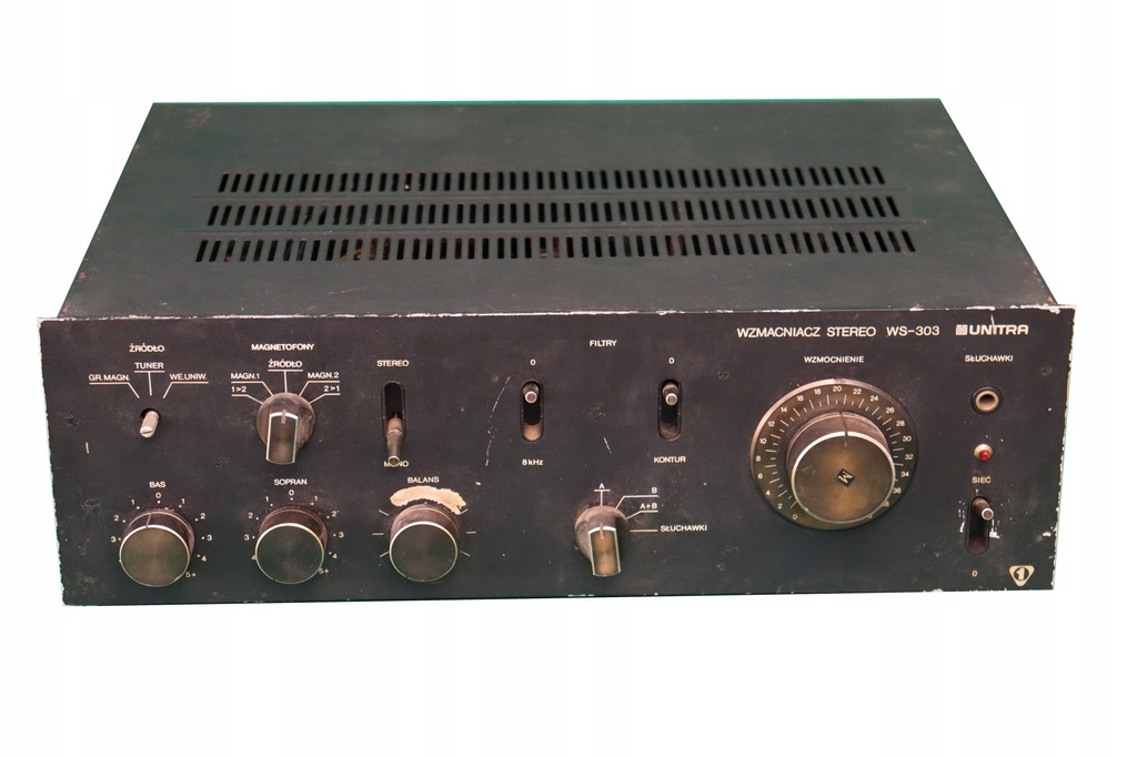 UNITRA Diora wzmacniacz WS-303 - 15832387535 - oficjalne archiwum Allegro