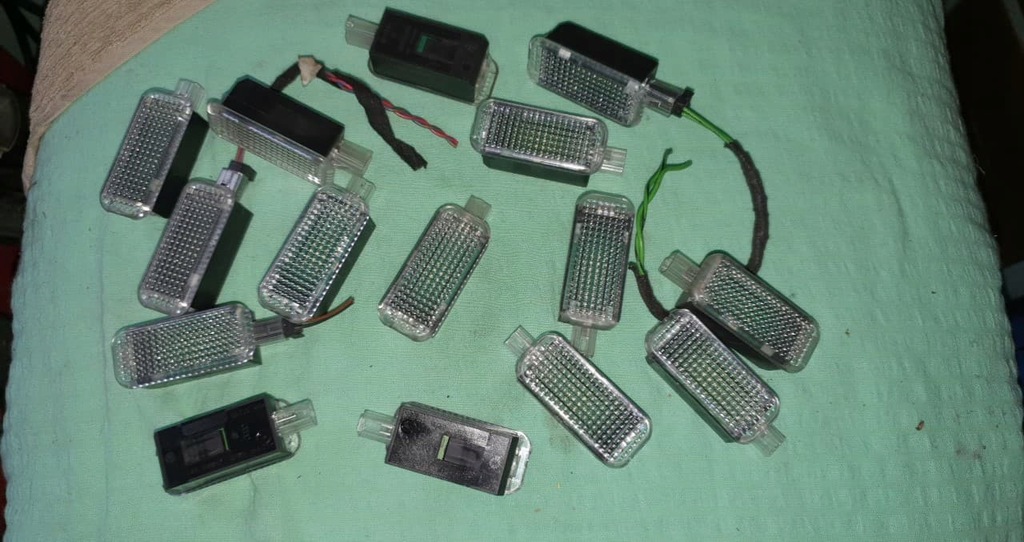 Lampka wnętrza LED Audi VW 4E0947415 4E0947415 bdb - 9939350346 ...