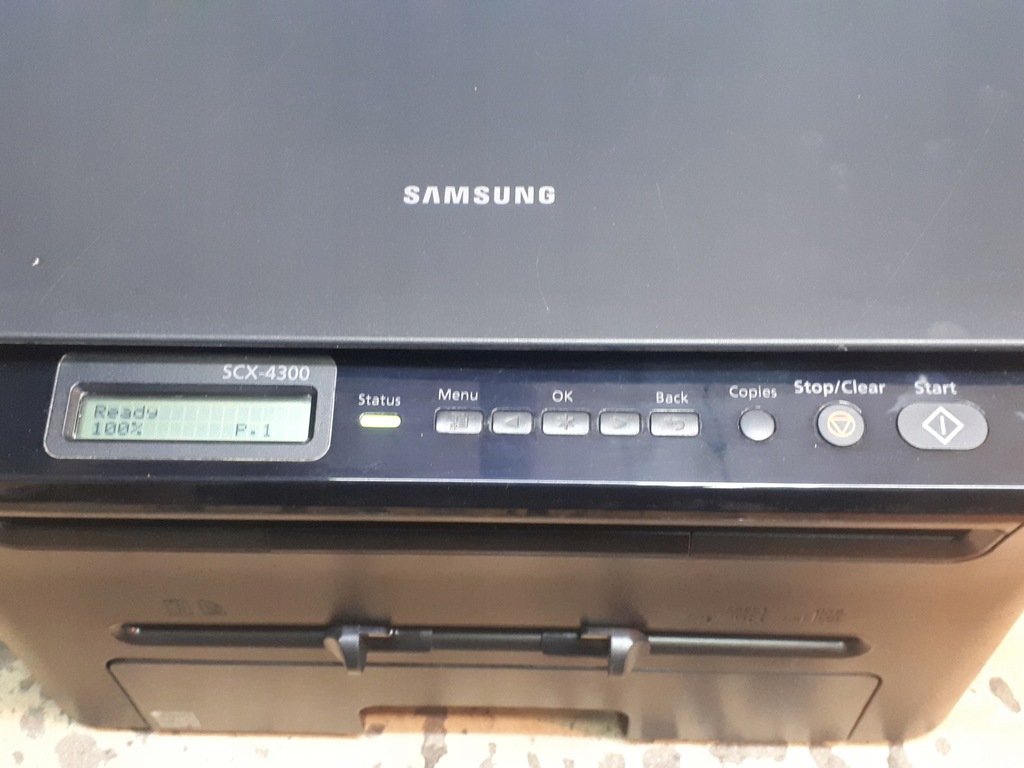 Drukarka SAMSUNG SCX-4300 15tyś bdb skaner - 9090796057 - oficjalne ...