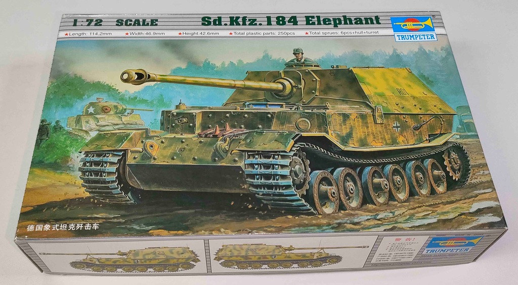 SdKfz.184 Elephant Trumpeter 07204 1/72 - 14543695836 - oficjalne ...