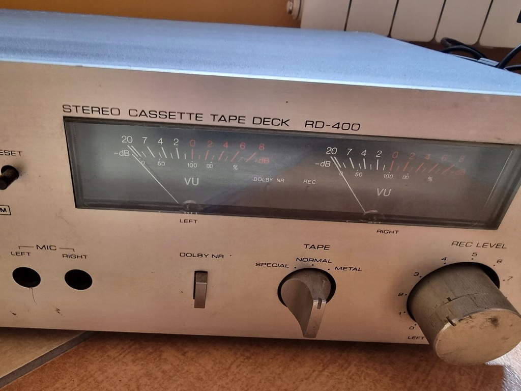 ROTEL RD-400 MAGNETOFON KASETOWY - 12537169849 - oficjalne archiwum Allegro