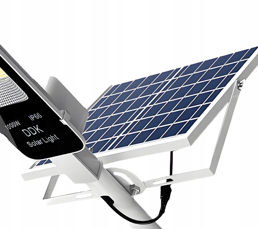 MOCNA LAMPA SOLARNA LED 1000W ULICZNA Z PILOTEM - 12576025979 - oficjalne archiwum Allegro