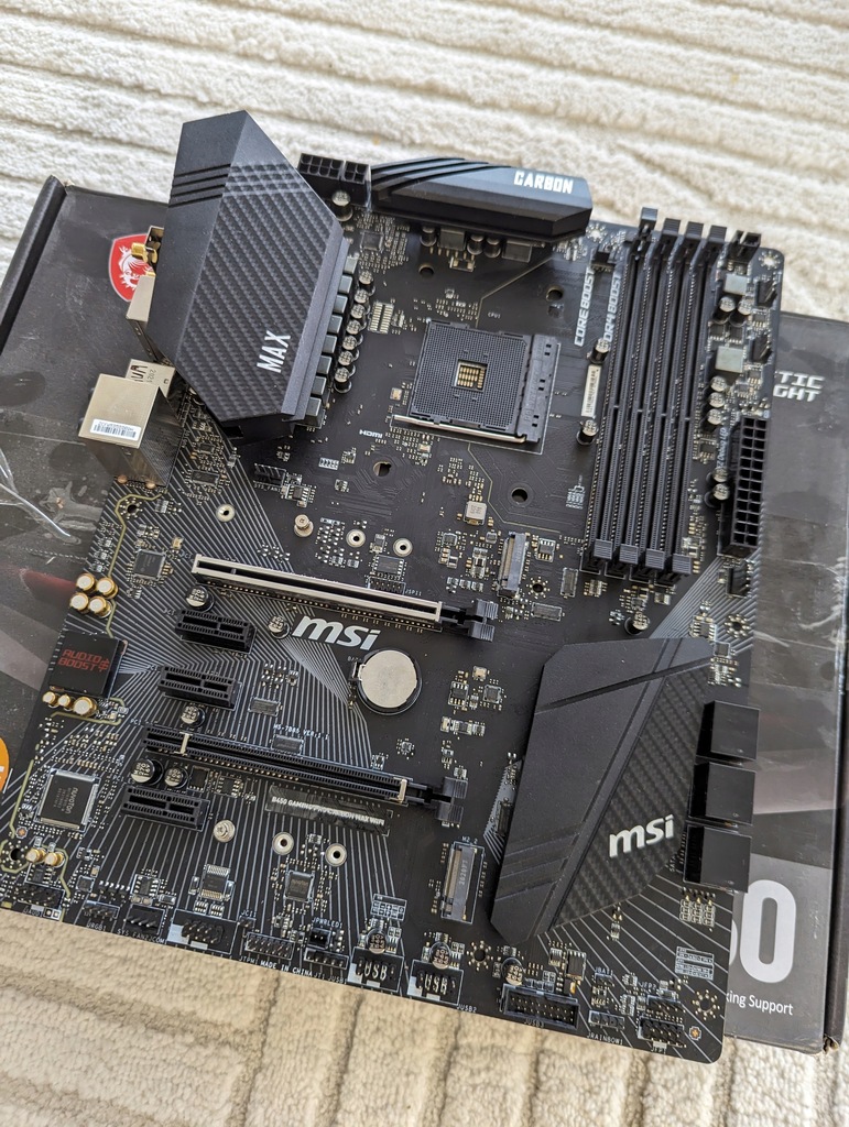 Płyta główna MSI B450 GAMING PRO CARBON MAX WIFI ATX - 14638604677 ...