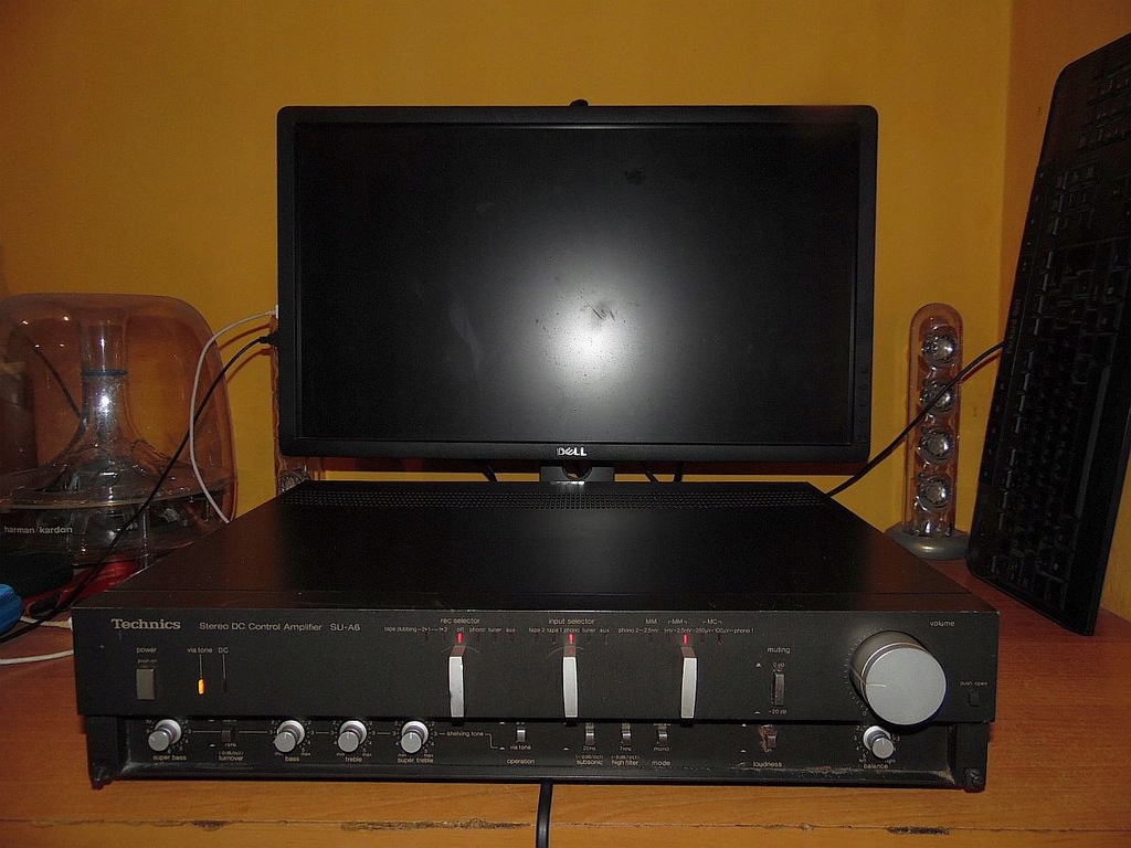 Przedwzmacniacz Technics SU-A6 DC Control Amplifie - 11616114998 - oficjalne archiwum Allegro