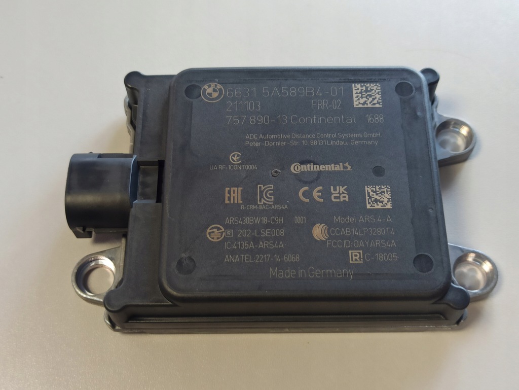 Bmw G20 G30 G01 G05 Sensor radar czujnik ACC FRR - 11739100049 ...