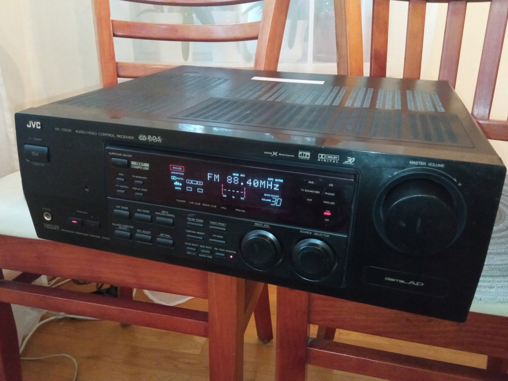 Amplituner JVC RX-7000RBK - 14284129149 - oficjalne archiwum Allegro