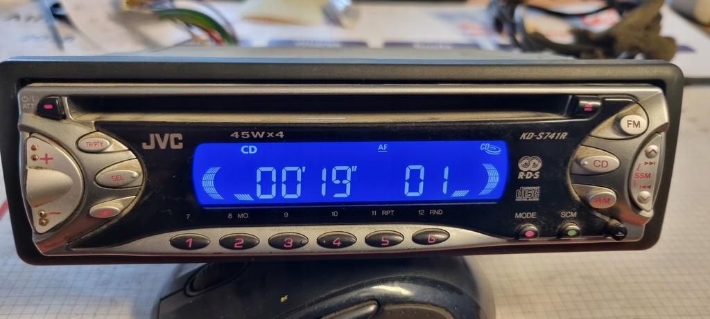 Radio JVC KD-S741R - 12021570312 - oficjalne archiwum Allegro