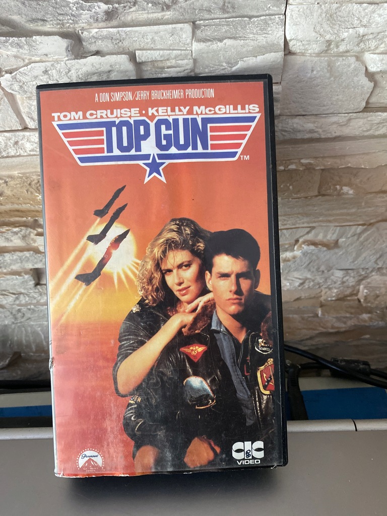Top Gun VHS Tom Cruise - 12383735008 - oficjalne archiwum Allegro