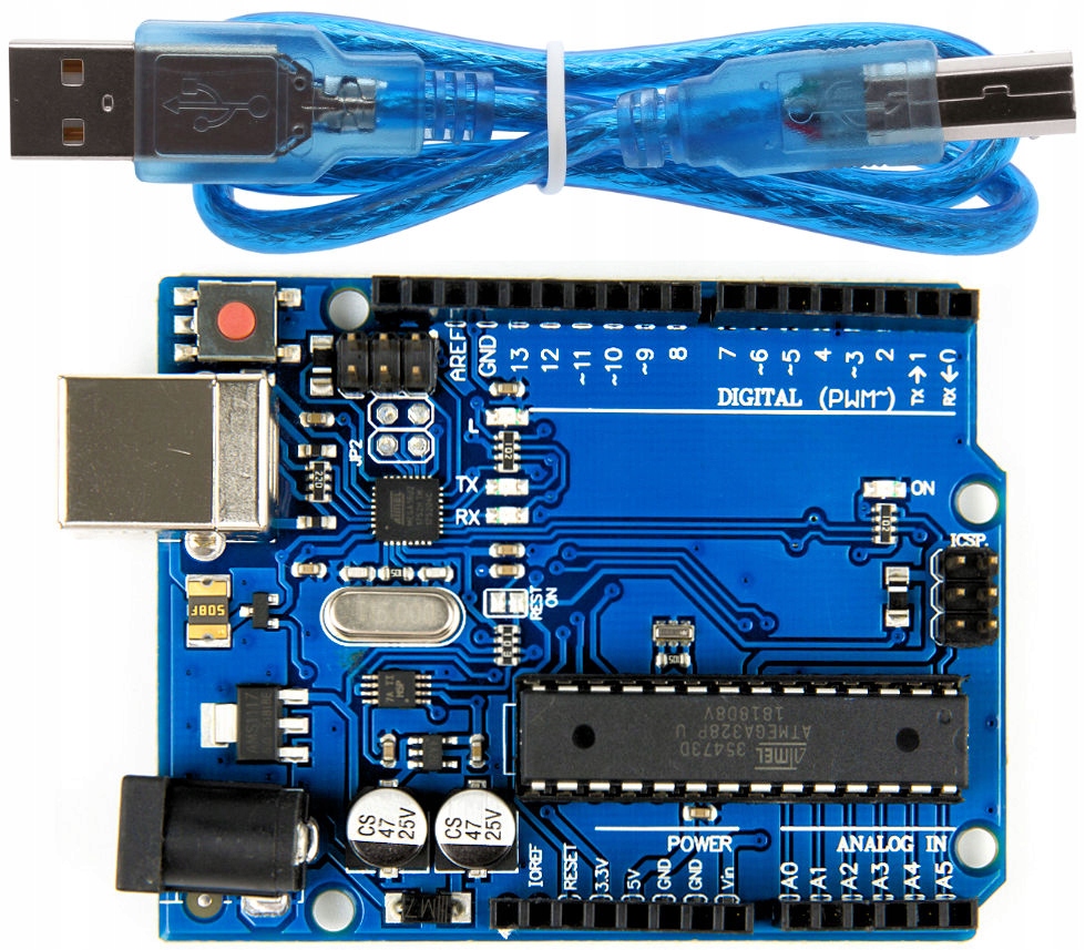 Moduł ACS ATMEGA328 AVR Zgodny z Arduino UNO R3 - 13640019040 ...