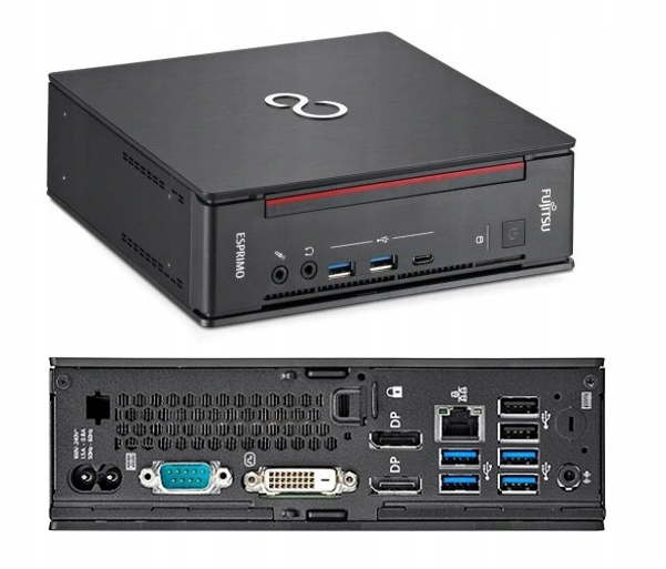 Komputer Fujitsu PC MICRO Q957 PENTIUM G4560 8/128GB WIN10 3,5GHz ...