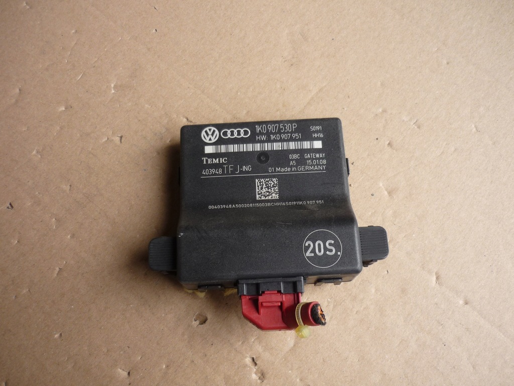MODUŁ STEROWNIK GATEWAY VW SEAT SKODA 1K0907530P - 13494788257 ...