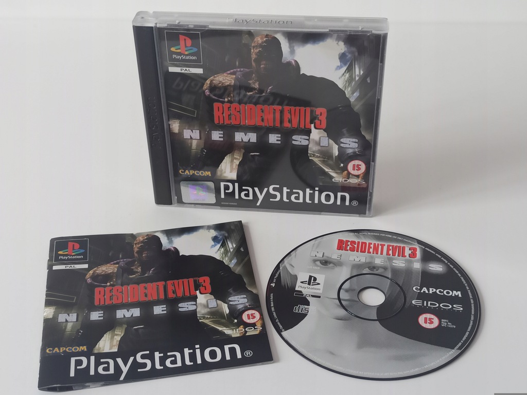 RESIDENT EVIL 3 Sony PlayStation (PSX) - 12649729426 - oficjalne ...