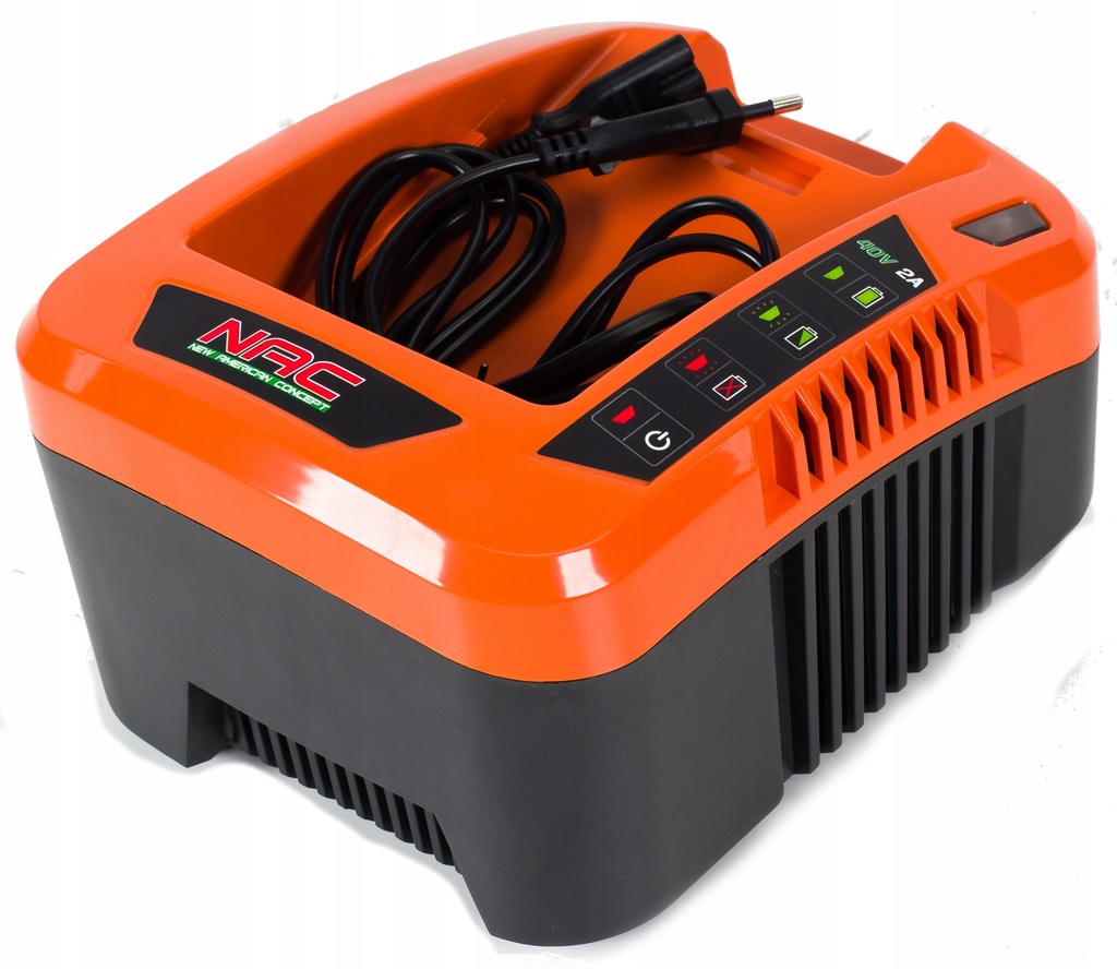 Ładowarka NAC BC40-20-NG 40V 2A do akumulatorów - 12792372306 - oficjalne archiwum Allegro