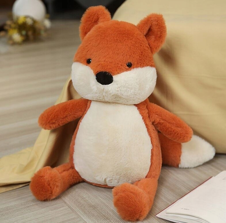 Pluszak MIŚ DUŻA ZABAWKA LIS LISEK Kawaii 50 cm - 13917368316 ...