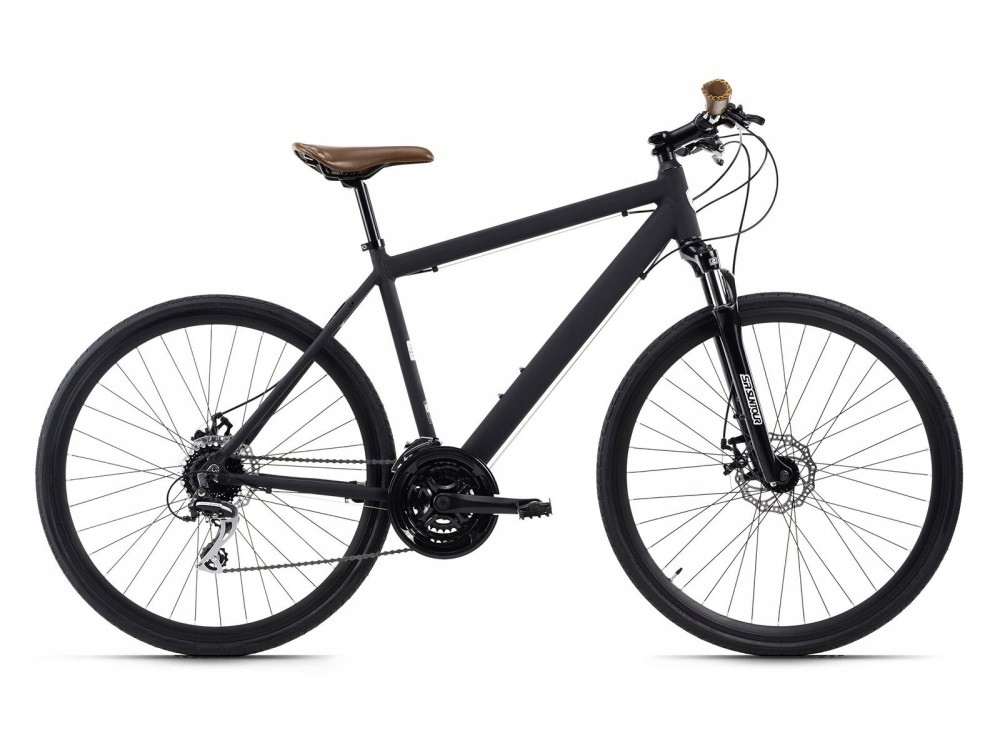 Rower Miejski Męski 28 Tarcze Mechaniczne 24 Biegi Aluminiowy 22 cale ...